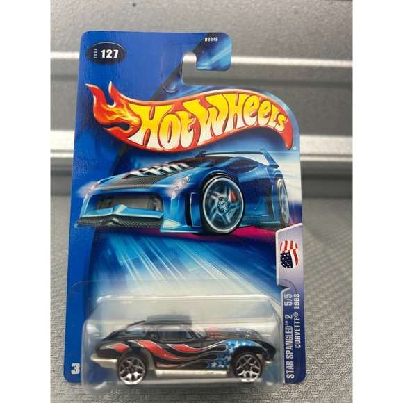 Mattel | Toys | 204 Mattel Hot Wheels 963 Star Spangled 2 Corvette 127 ...